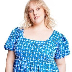 RHODE x Target | Dresses | Womens Eyelet Mini Dress Rhode Light Blue Xs ...